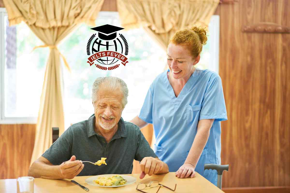 In Britain, when someone gets old they often go to live in a home with ...