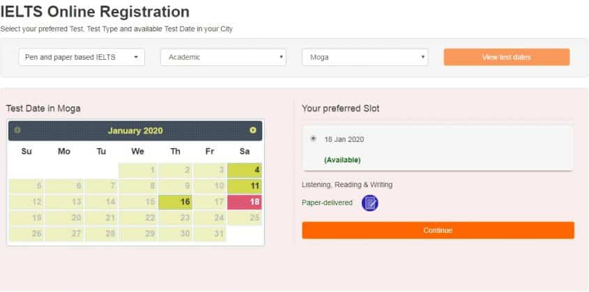 Online IELTS Registration Process and Test Dates - IELTS Fever
