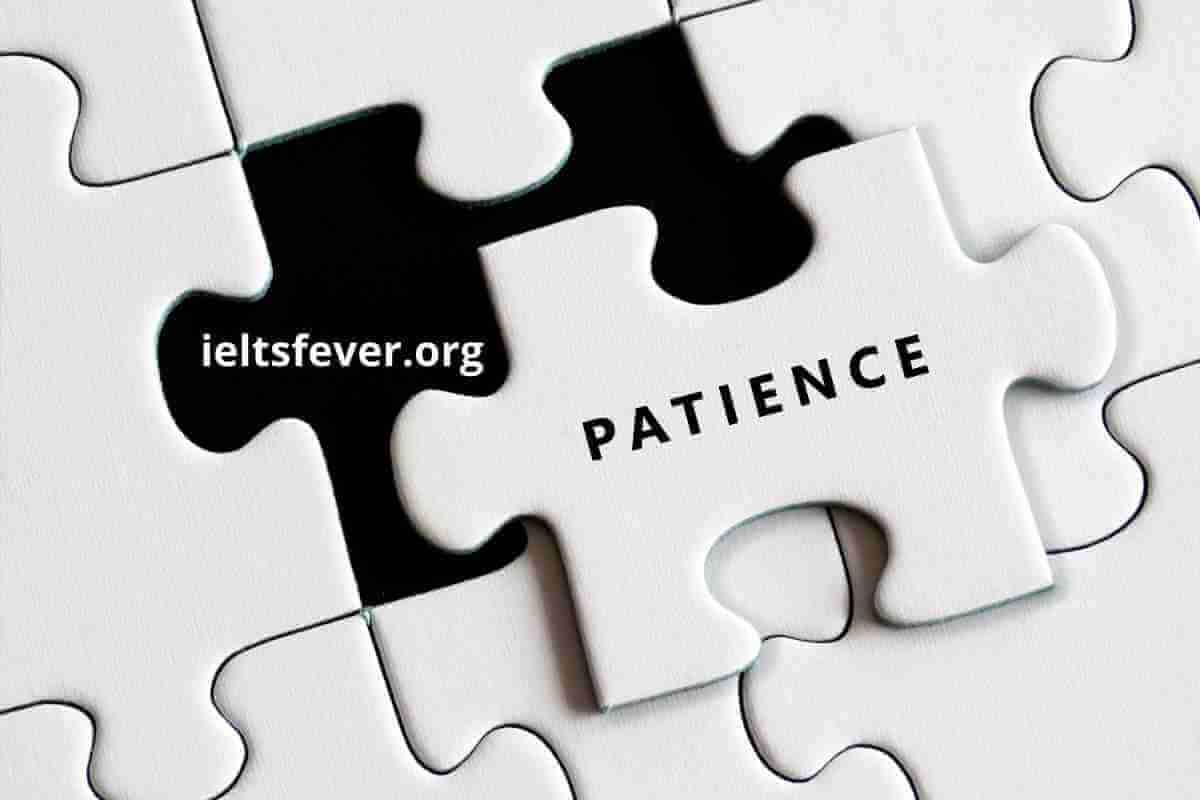 Patience & Sunglasses Speaking Part 1 Questions With Answer